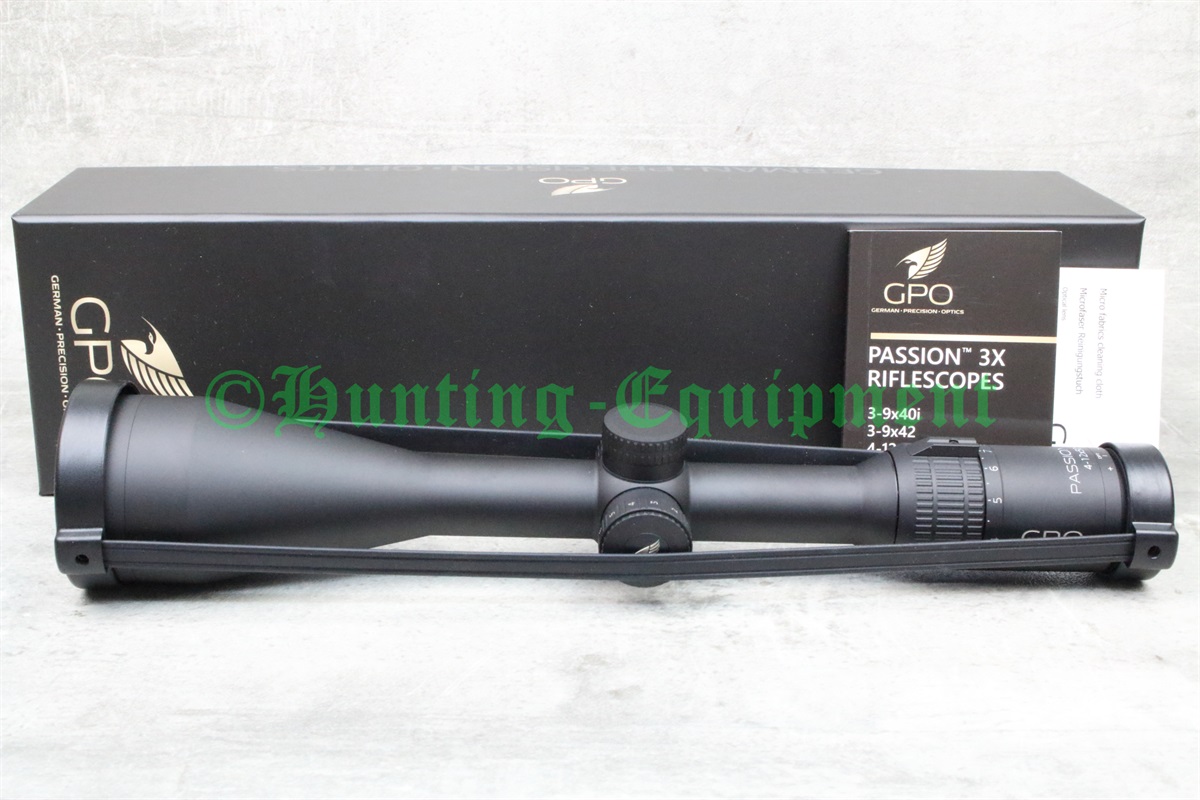 GPO Passion 3X 4-12x50i Sondermodell mit Zoll Mittelrohr - Hunting ...